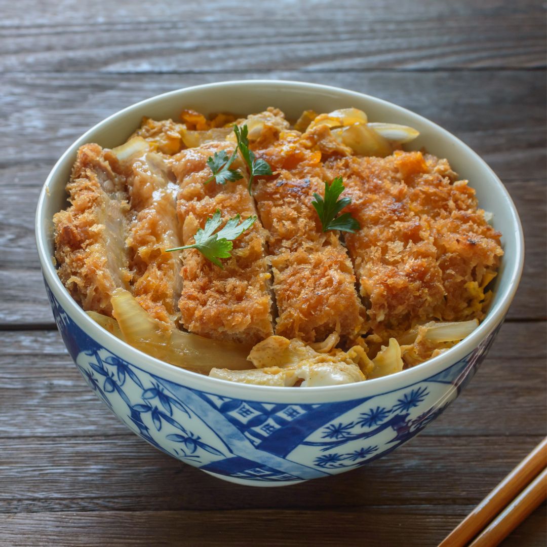 Katsudon, donburi de porc pané - Umikan